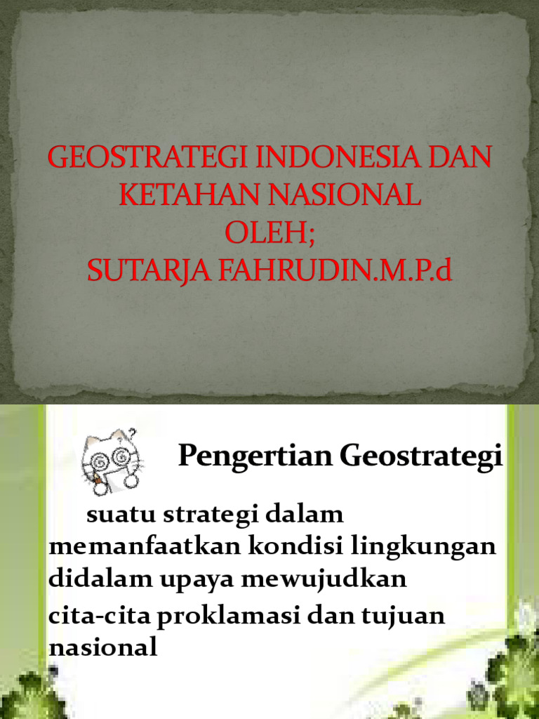 Geostrategi Indonesia | PDF