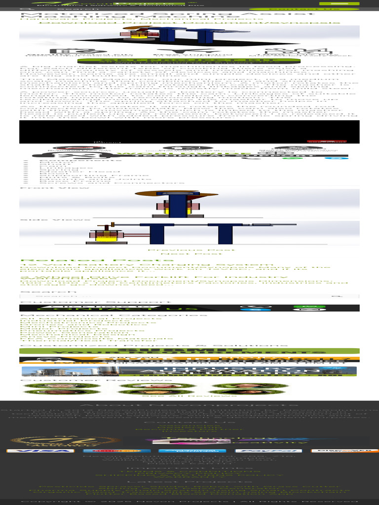 Motorized Spring Assist Mashing Machine Nevon Projects | PDF | Machines ...