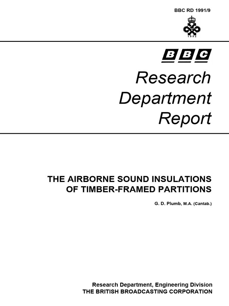 1991-09 Timber-Framed Partitions | PDF