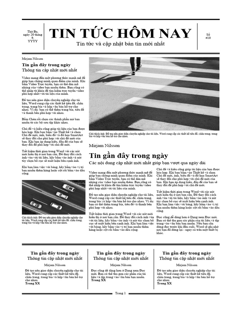 Tin T C Hôm Nay: Tin G Trong Ngày | PDF