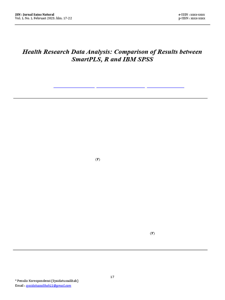 Analisis Data Penelitian Kesehatan Perbandingan Ha | PDF