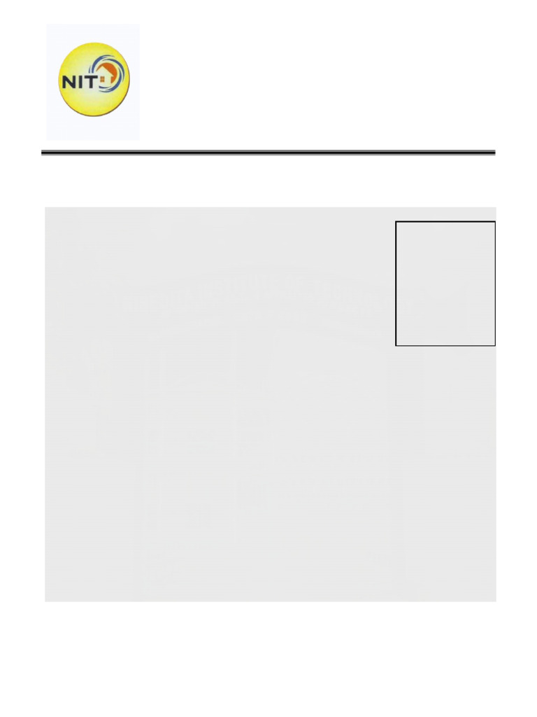 NIT-ID Card Form UP DATE | PDF