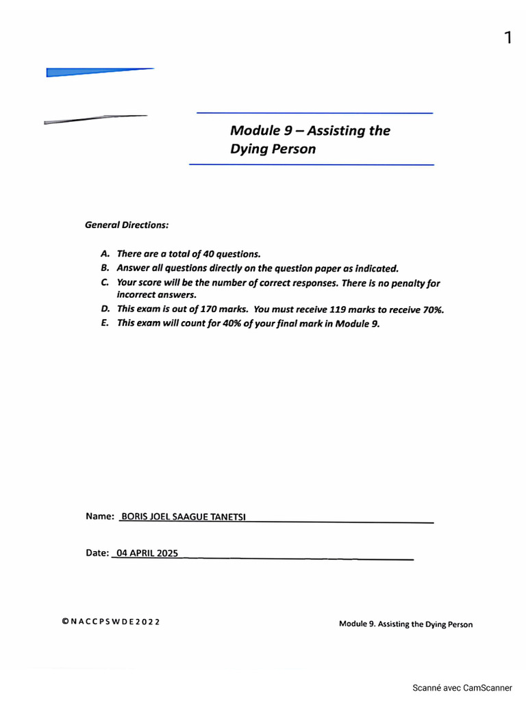 Boris Module 9 Assignment | PDF