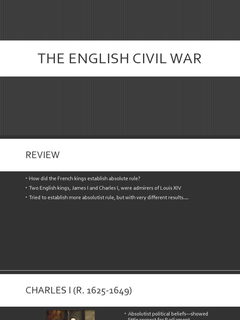 Englishcivilwar 150513235708 Lva1 App6892 | PDF