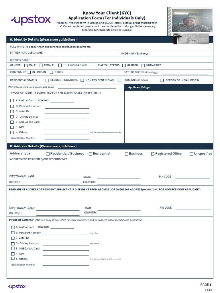6809cc9c76b1686d9c86786b All UPSTOX 24042025114556 | PDF | Identity Document | Authentication