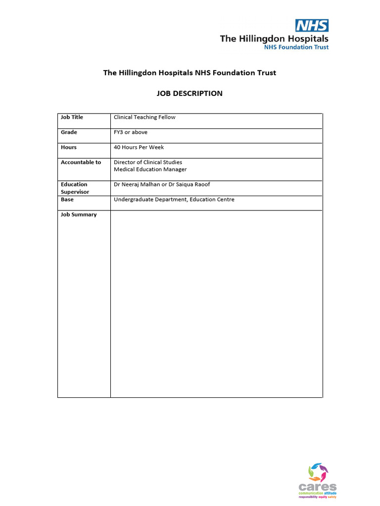 394-016MS25 - 394-021MS24 - JD Clinical Teaching Fellow | PDF | Medical ...
