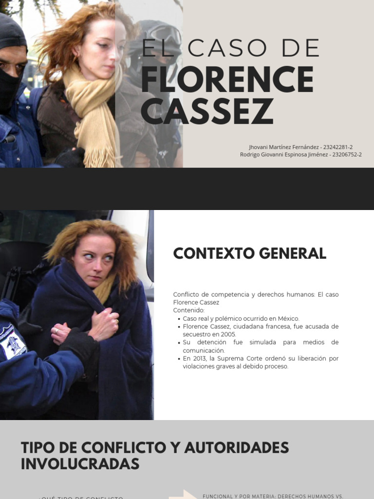 Caso Florence Cassez: Libertad y Controversia | PDF | Debido al proceso ...