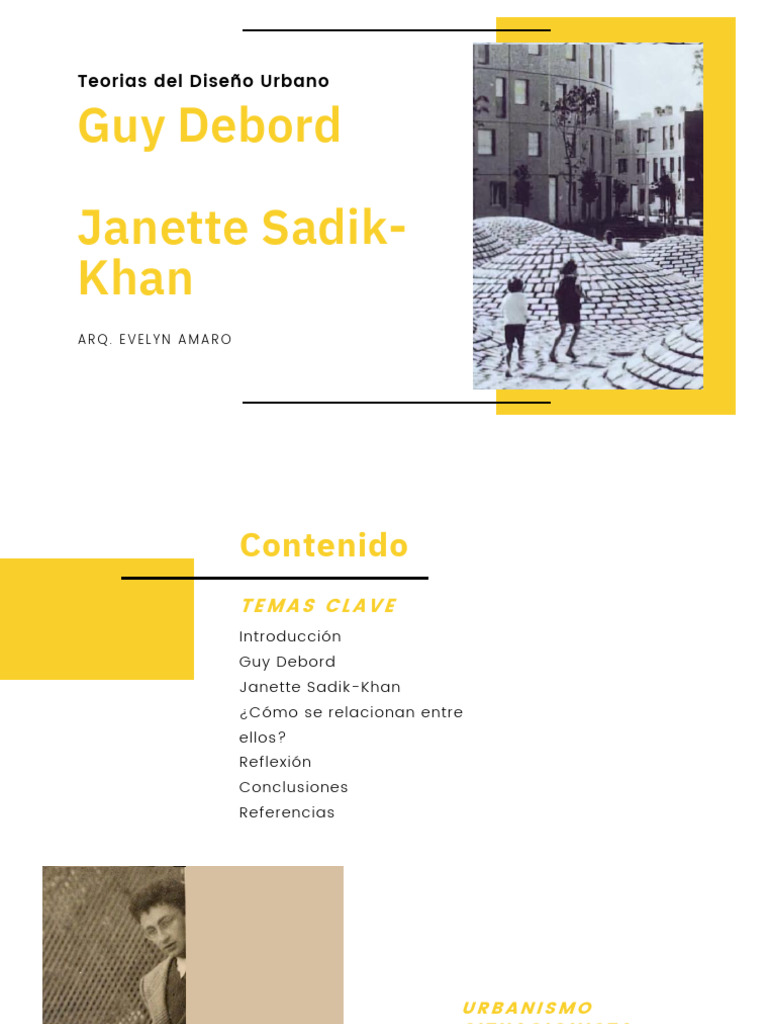 Guy Debord y Janette Sadik Khan | PDF | Peatonal