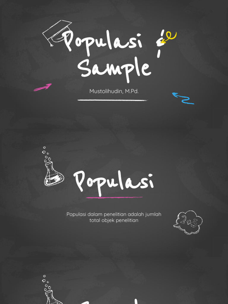 Modul Ajar Populasi Dan Sample | PDF