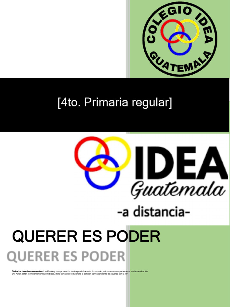 Cuadernillo 4to Primaria (1) | PDF | Oración (Lingüística) | Palabra