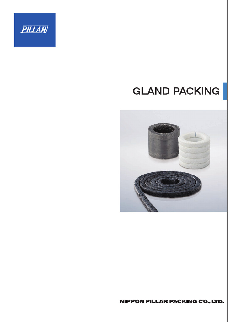 PILLAR GLAND PACKING | PDF | Valve | Graphite