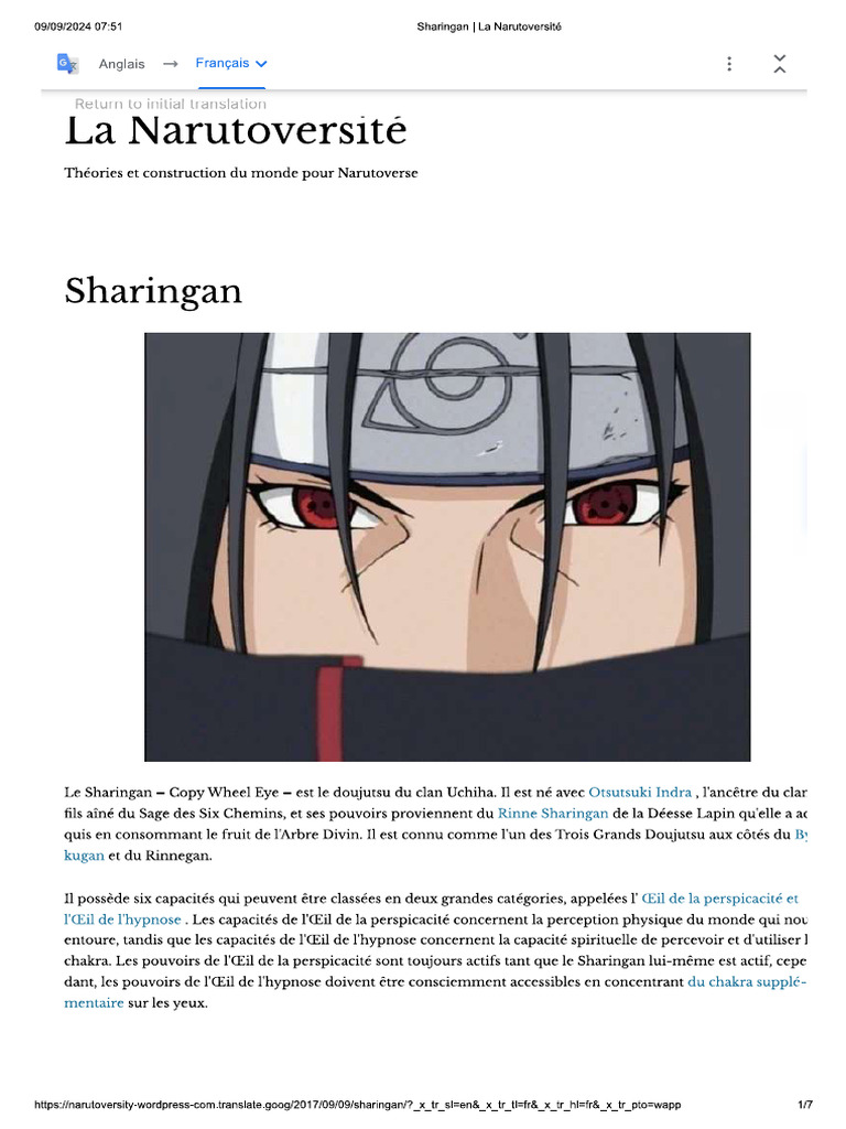 sharingan | PDF
