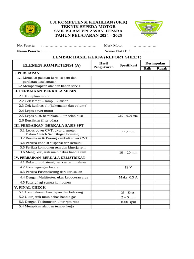 Soal Ukk 2025 | PDF