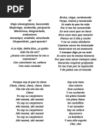 LA PANTERA (PART. MARCOS VILLALOBOS) - Alan Arrieta | PDF