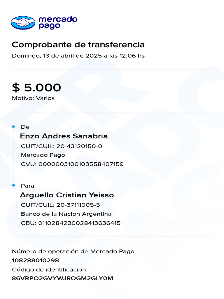 Comprobante PDF | PDF