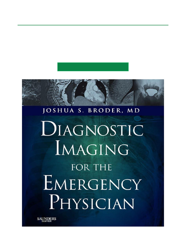 Emergency Physician's Imaging Guide | PDF | Ct Scan | Medical Imaging