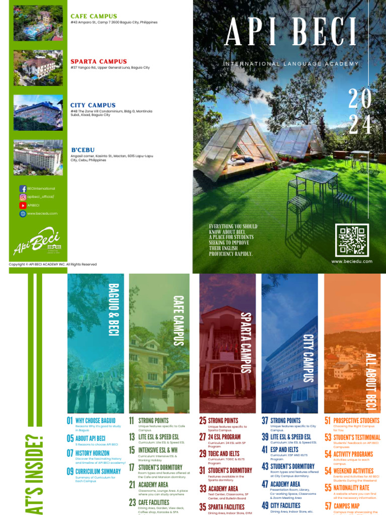 Final Beci Brochures | PDF | English As A Second Or Foreign Language | Learning