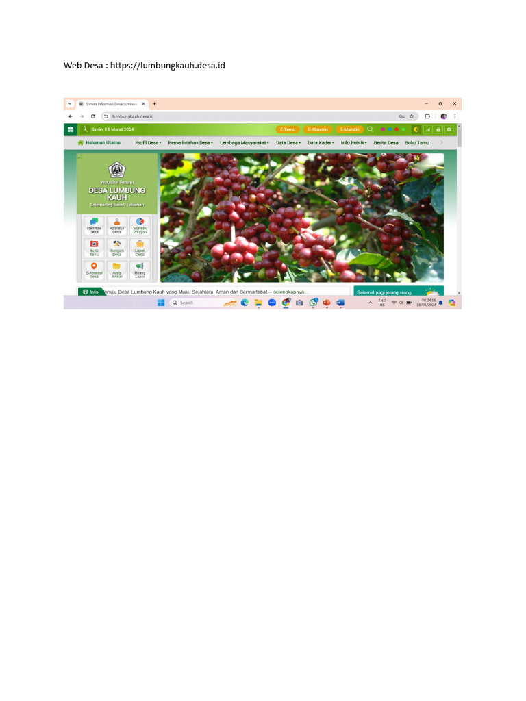 Web Desa | PDF
