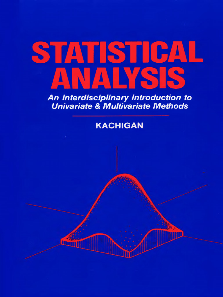 Sam Kash Kachigan - Statistical analysis_ an interdisciplinary introduction to univariate ...