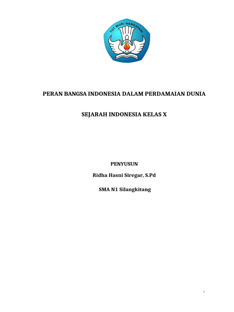 Modul Ajar Pmm Sejarah Bab Xi | PDF