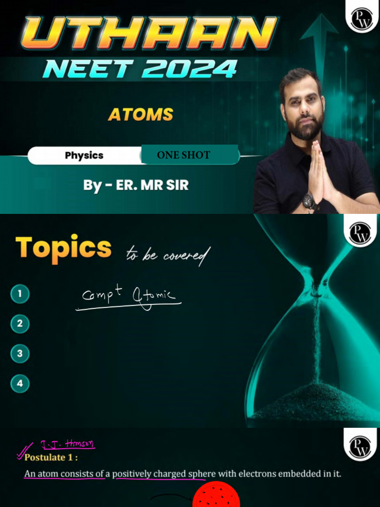 Atoms _ Class Notes | PDF