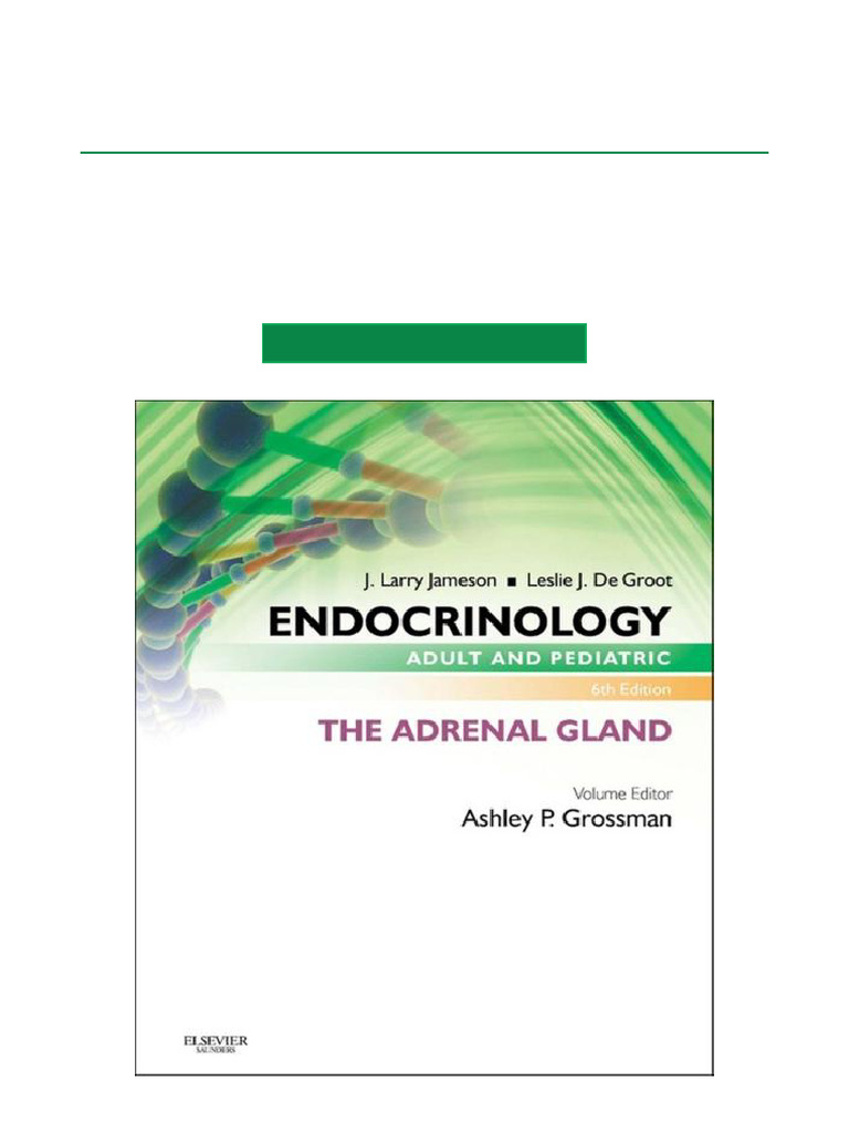 Endocrinology Adult and Pediatric The Adrenal Gland 6th Edition pdf ...