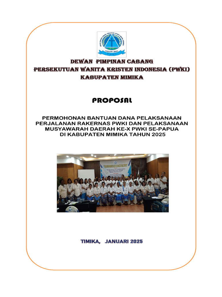 Proposal Ttdbupati Rakernas&Musda 2025 | PDF