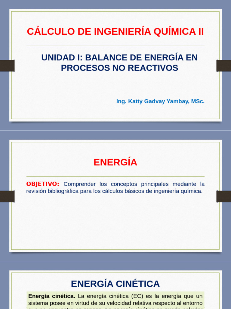 CLASE # 2 Energia Cinetica y Potencial | PDF
