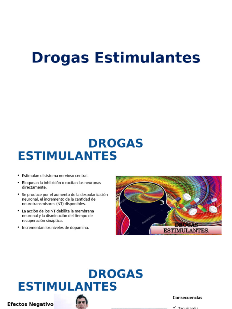 Drogas Estimulantes | PDF | Drogas | Cocaína