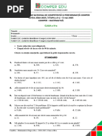 Subiect Comper Mate EtapaI 2023 2024 clasaIII | PDF