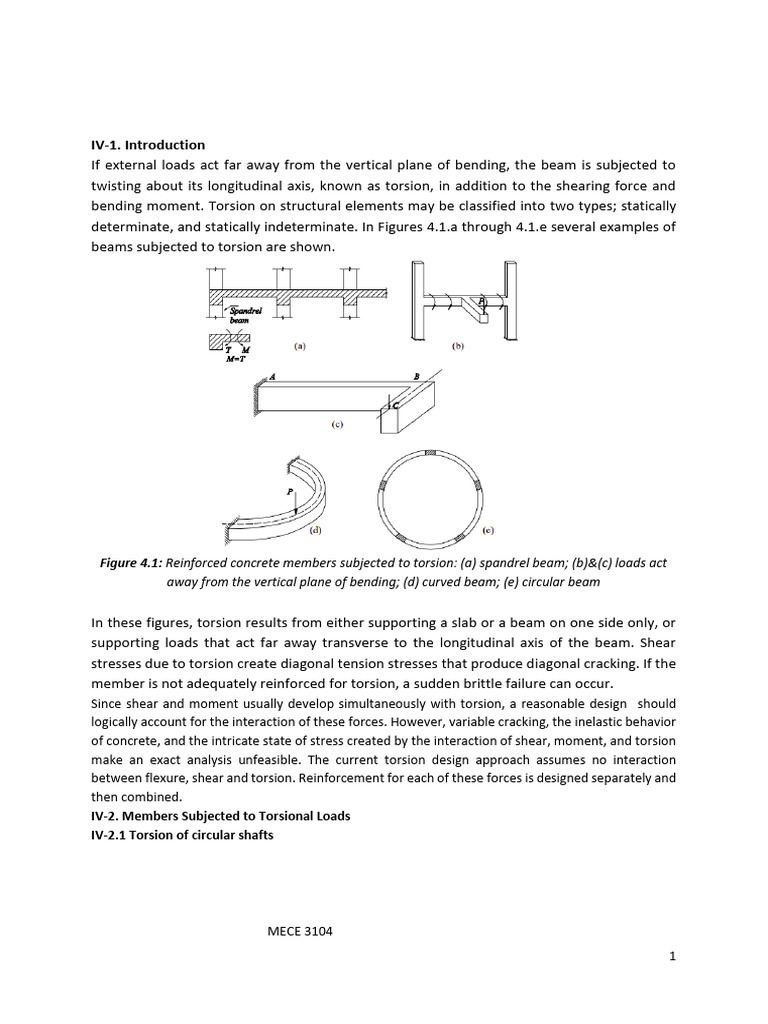 5unit IV Torsion and Columns VF | PDF | Buckling | Stress (Mechanics)