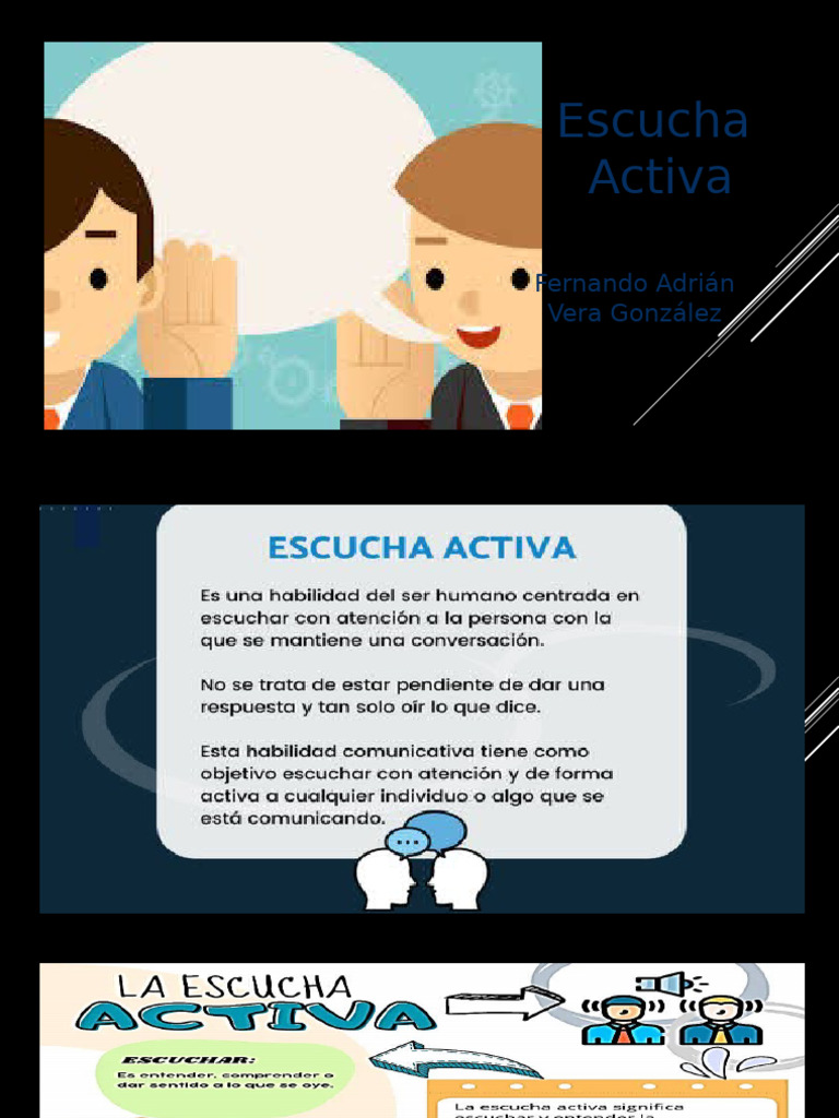Escucha Activa | PDF
