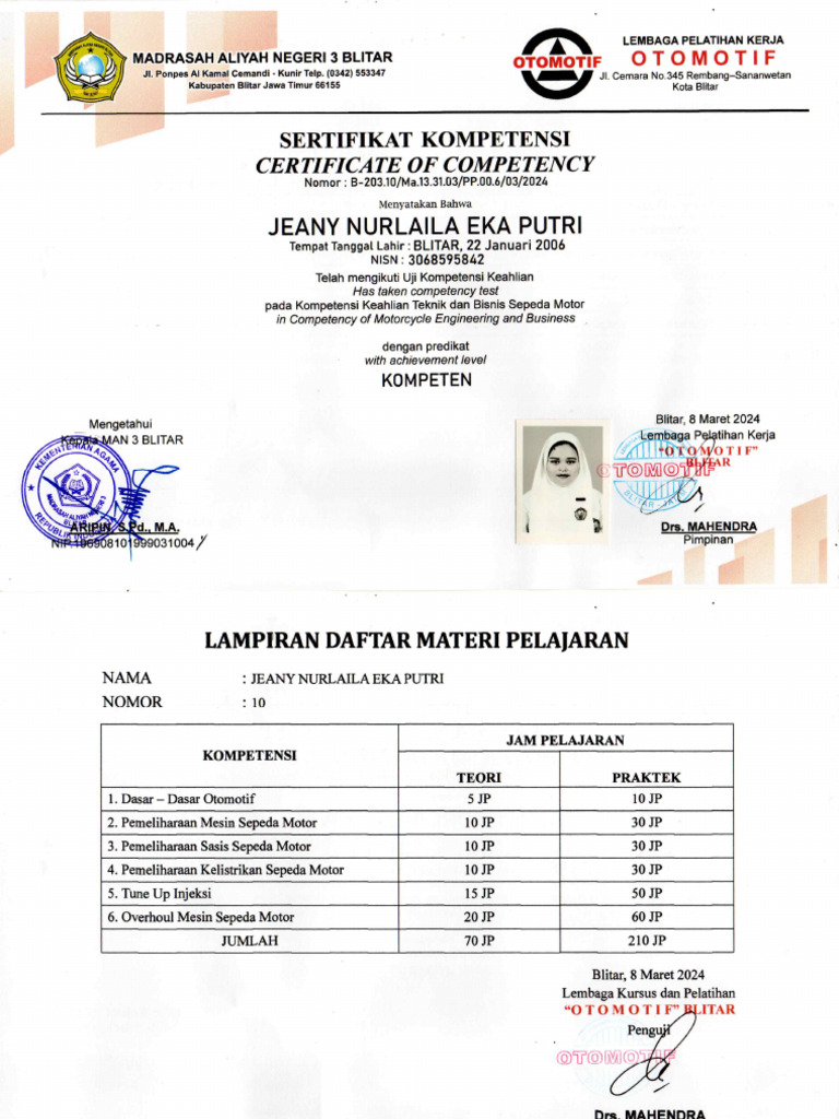 Jeany Nur L | PDF