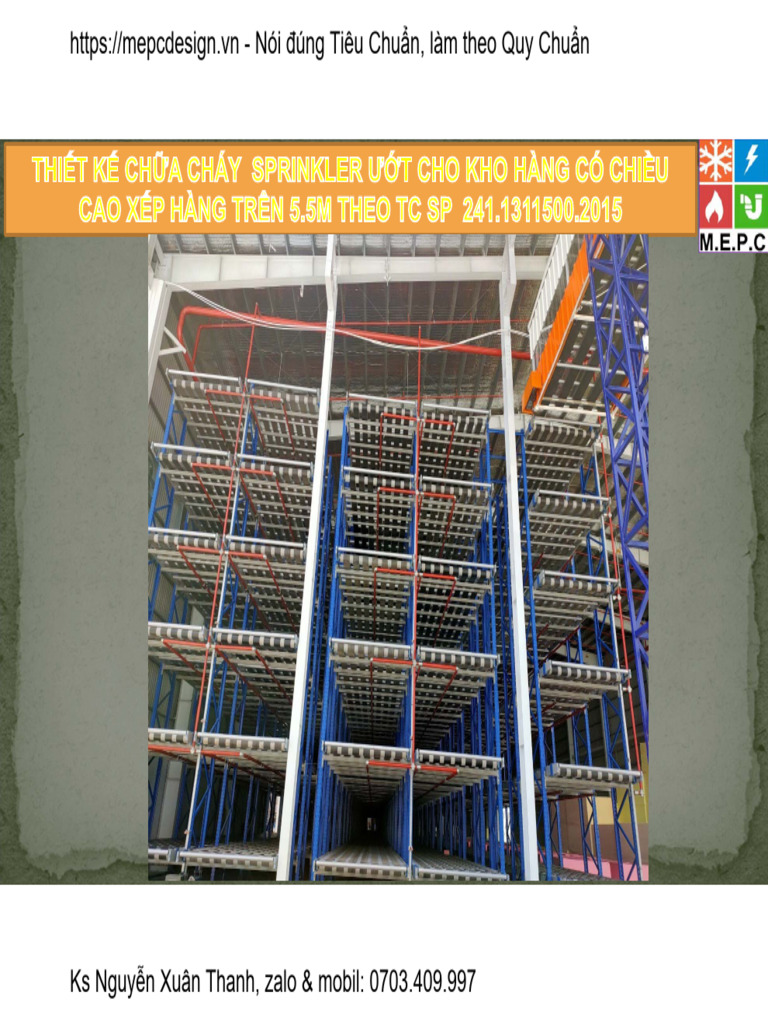 TK CC SP cho Kho Hàng Có chiều cao xếp hàng trên 5.5m (SP 241) | PDF