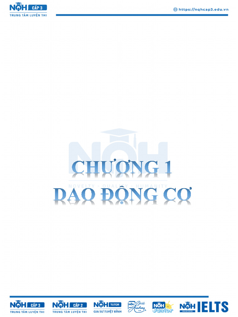 Dai Cuong Dao Dong Dieu Hoa Phan 1 Hoc Sinh | PDF