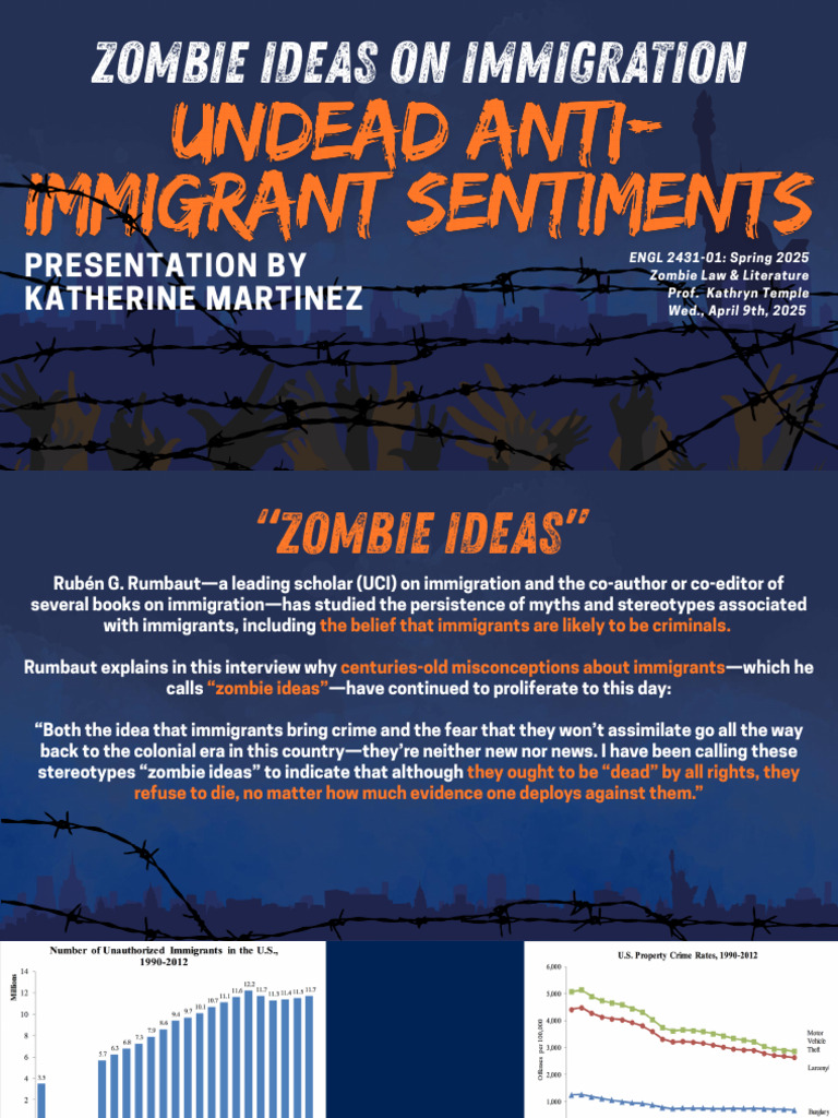 Zombie Immigration Ideas - Undead Anti-Immigrant Sentiment | PDF ...