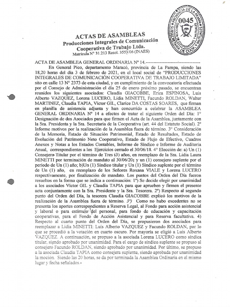 Scan Acta Luis | PDF