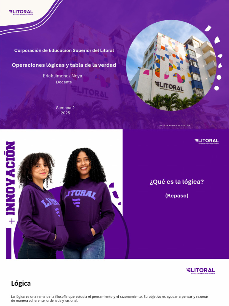 Semana 2 | PDF | Proposición | Lógica