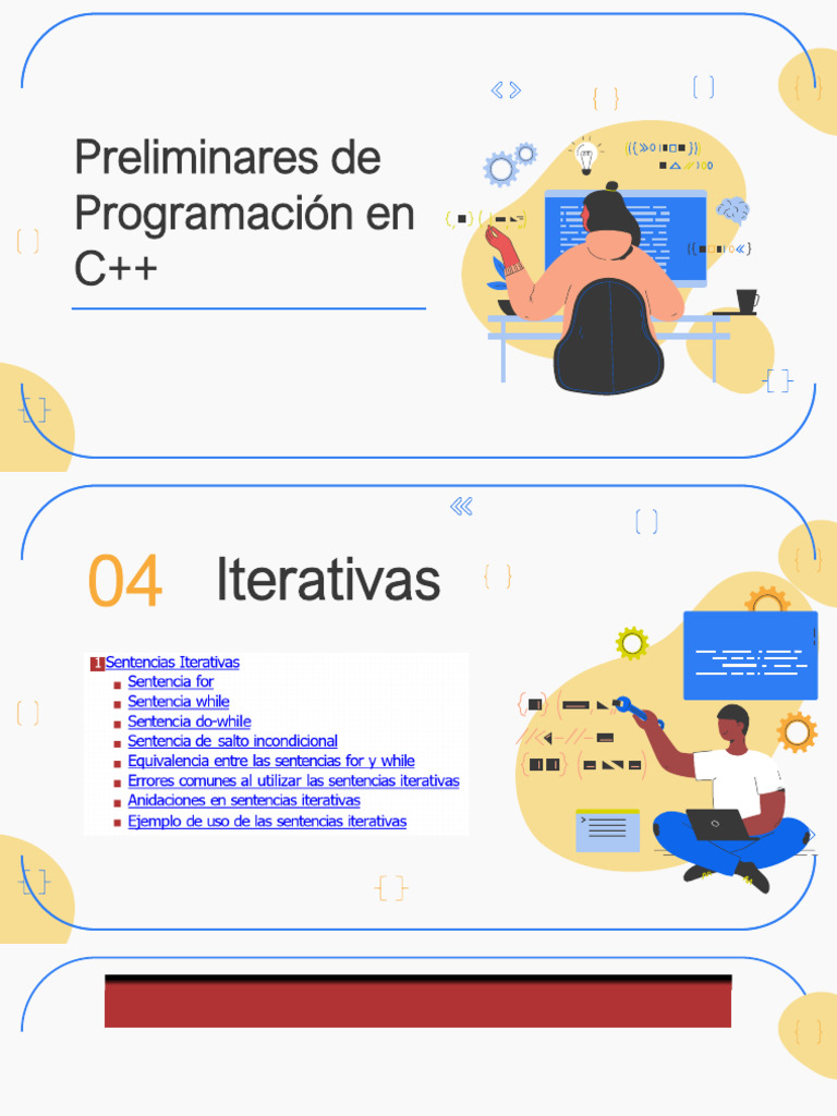 5 Iterativas | PDF | Flujo de control | Programación de computadoras