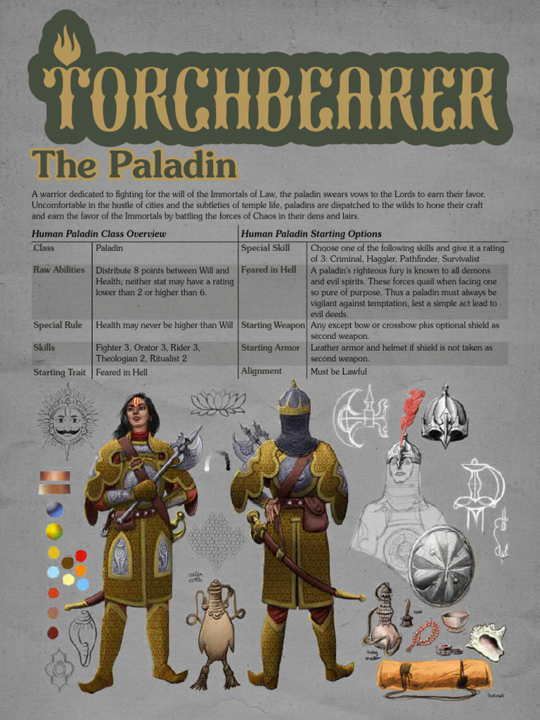 Torchbearer - Bonus Classes | PDF | Dagger