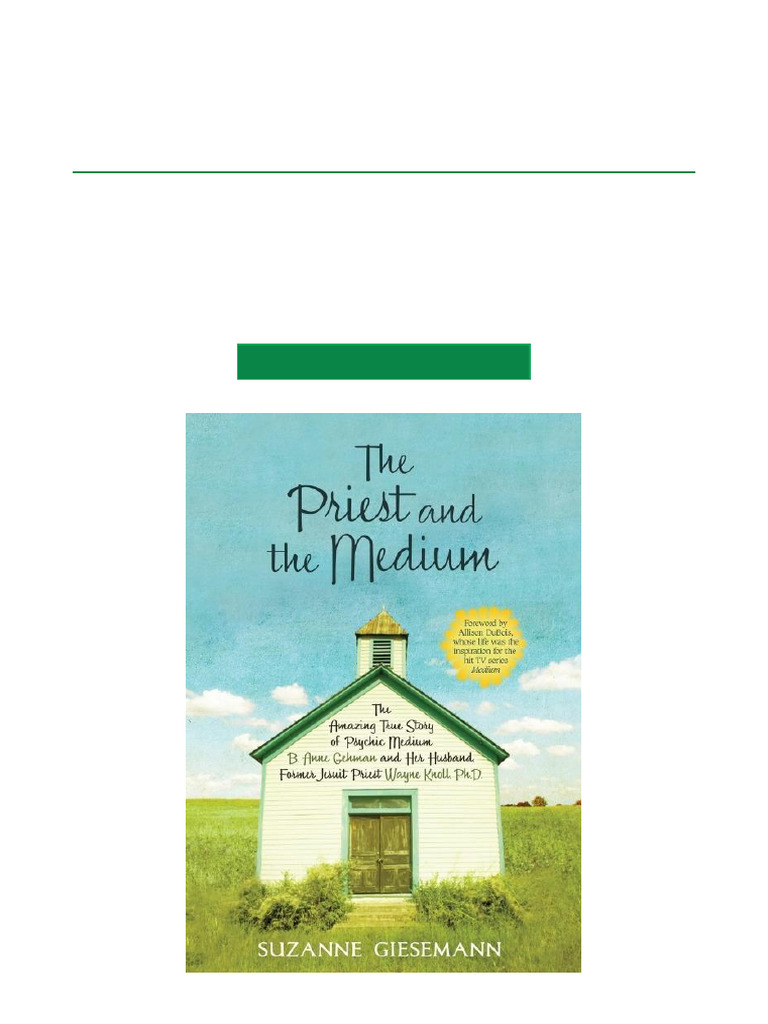 The Priest and The Medium The Amazing True Story of Psychic Medium B ...