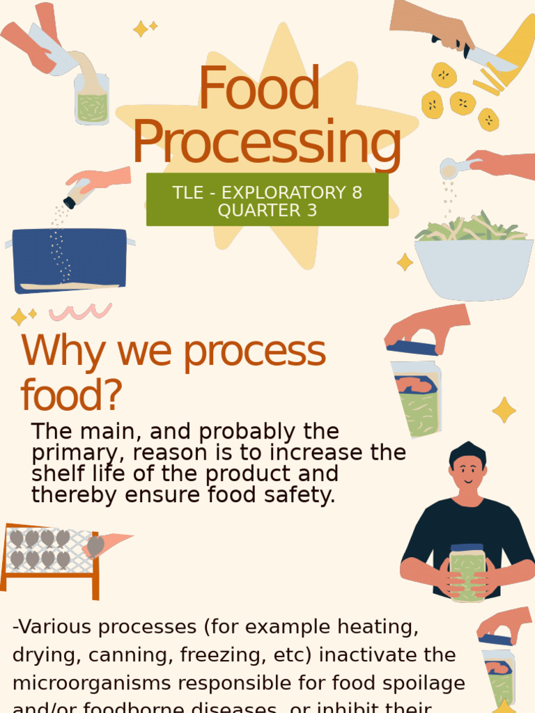 Food Processing Lesson 1 | PDF | Food Processing | Refrigerator