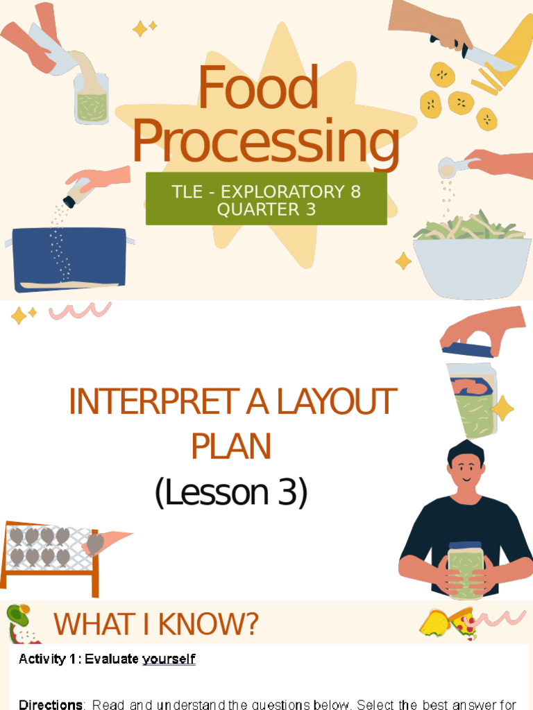 Food Processing Lesson 3 | PDF | Food Industry