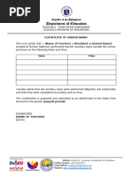 Deped Locator Slip Blank | PDF | Philippines | Government
