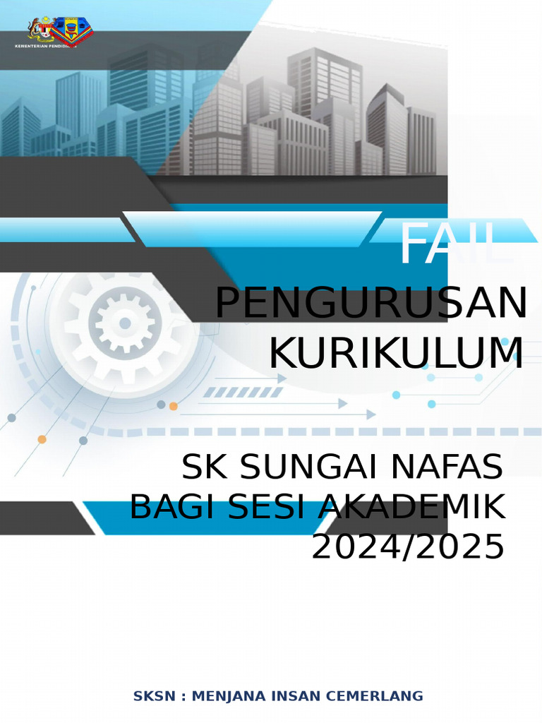 COVER Fail Pengurusan Kurikulum | PDF