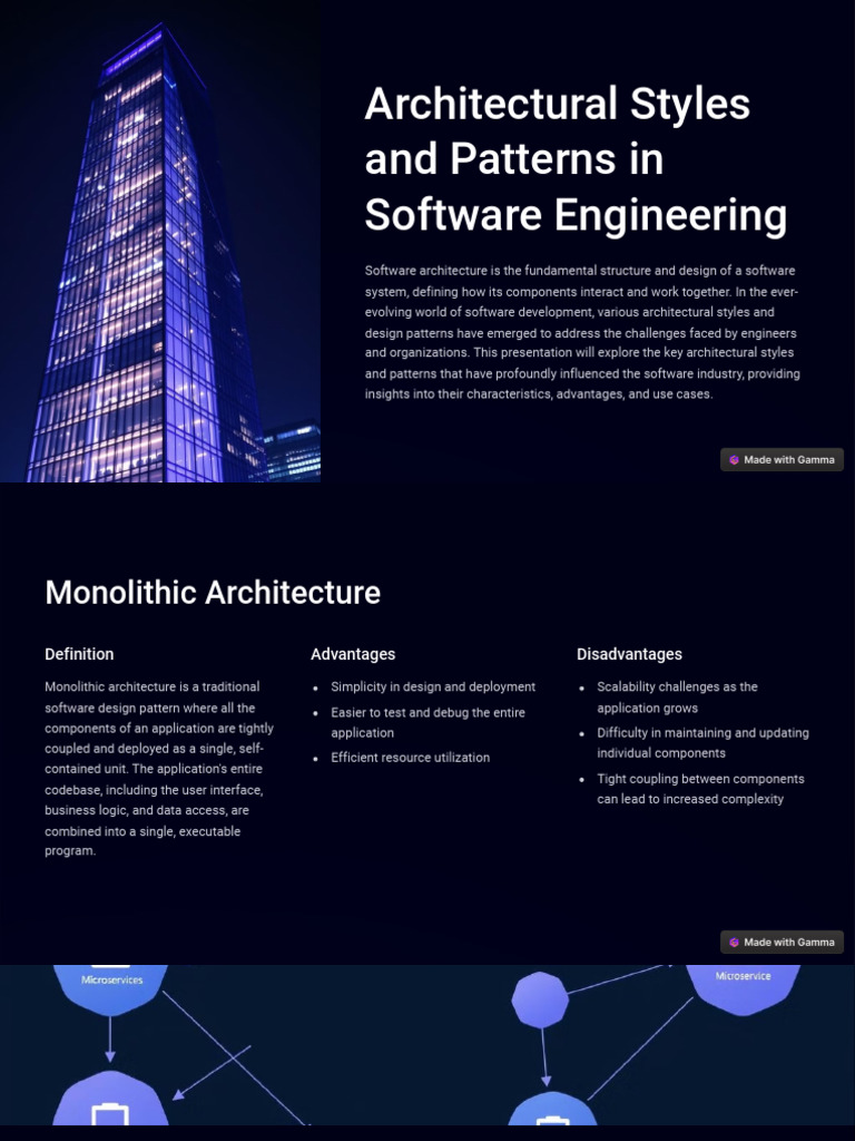 Architectural Styles and Patterns in Software Engineering | PDF | Service Oriented Architecture ...