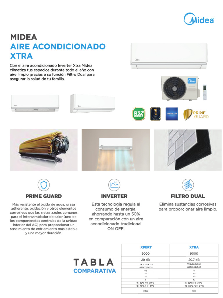 FOLLETO-MIDEA-XTRA | PDF