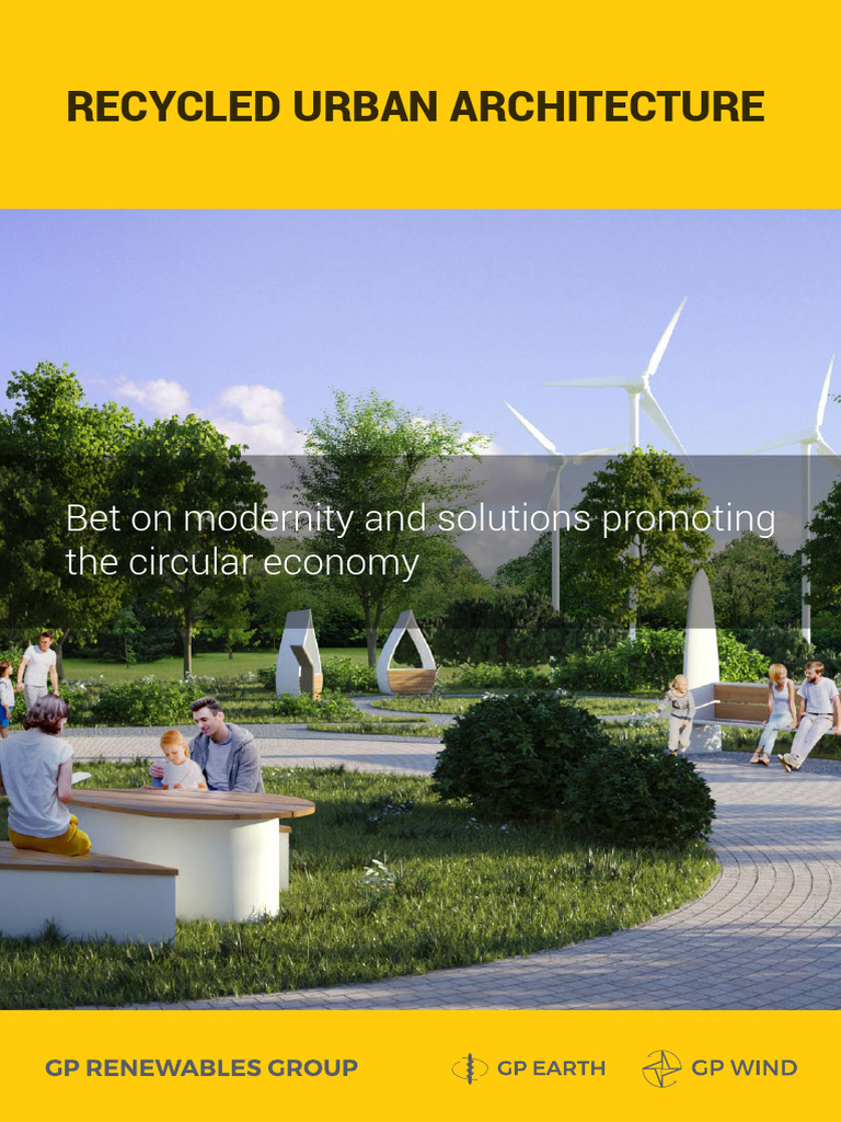 Urban Architecture Made of Recycled Wind Blades | PDF | Wind Turbine ...