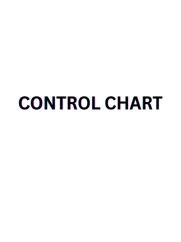 Control Chart (7 QC Tools) | PDF | Scientific Method | Statistics