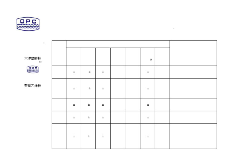 TDS of S101 (PVC Resin-Pipe-Grade) | PDF | Polyvinyl Chloride ...